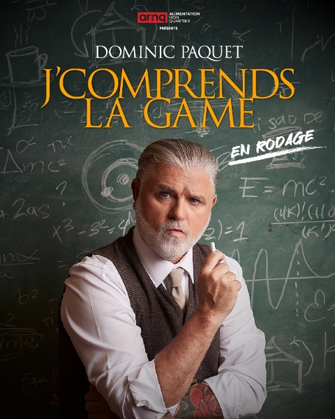 Dominic Paquet En rodage - Vieux Bureau de Poste - TicketAcces.net